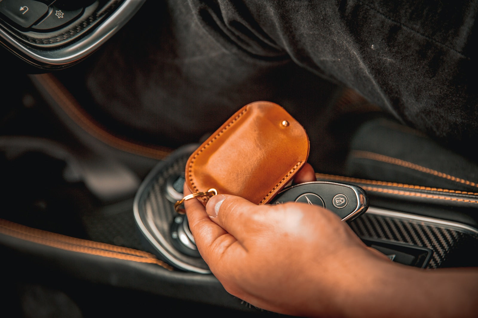 Vodafone Tracker Fob Holders – Coupland Leather