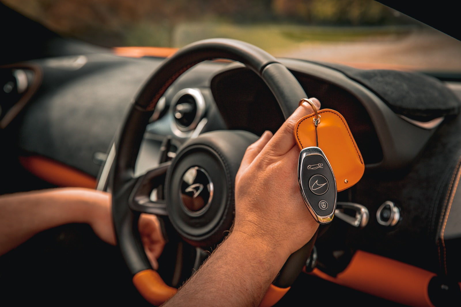 Vodafone Tracker Fob Holders – Coupland Leather