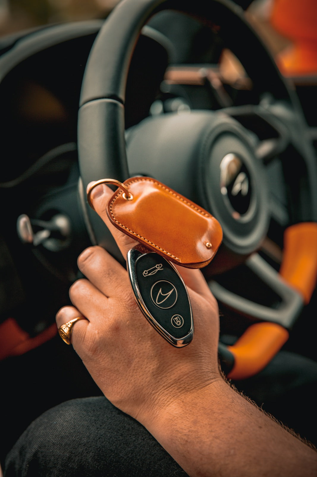 Vodafone Tracker Fob Holders – Coupland Leather