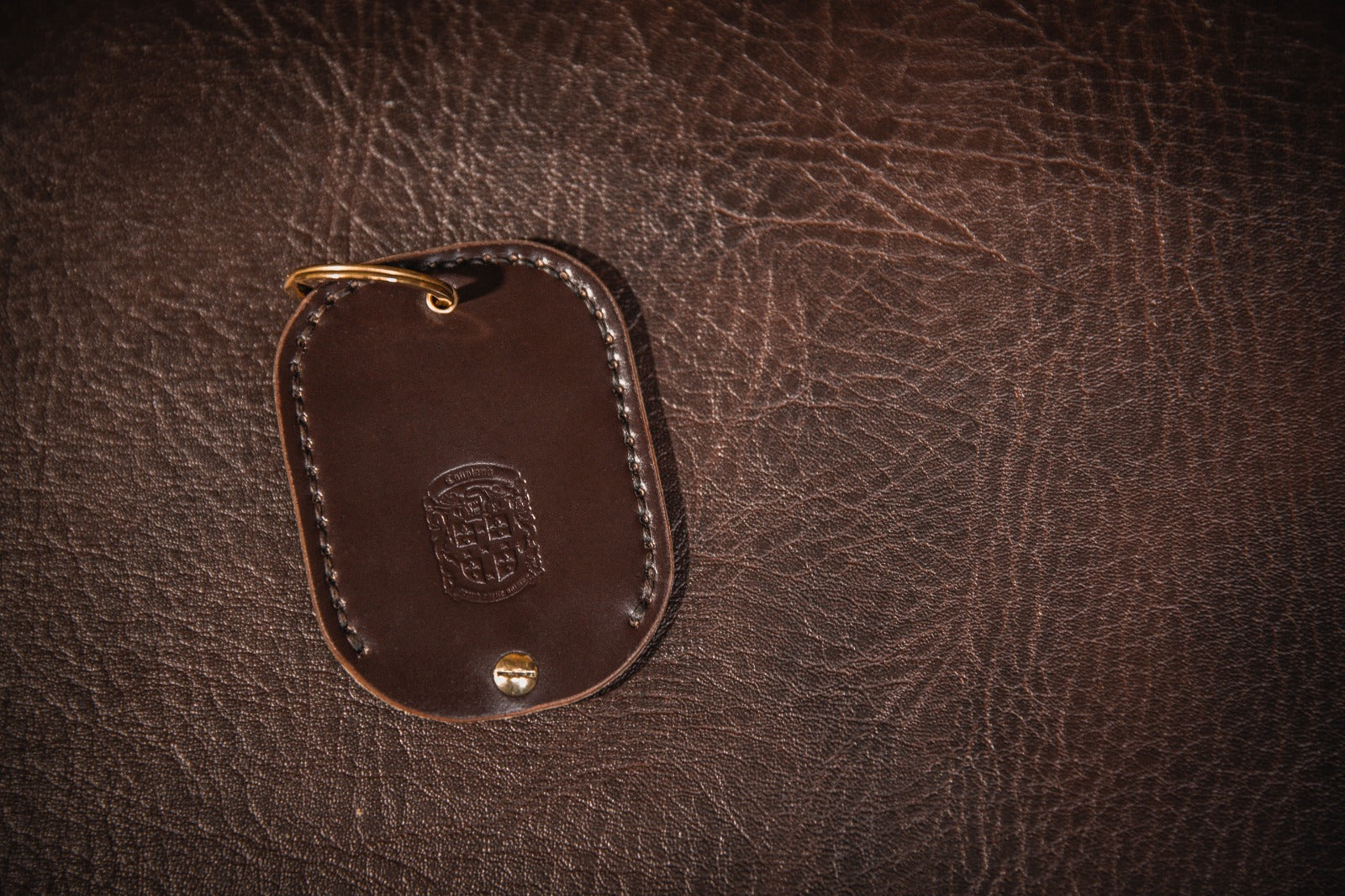 Shell Cordovan Vodafone Tracker Fob Holders – Coupland Leather