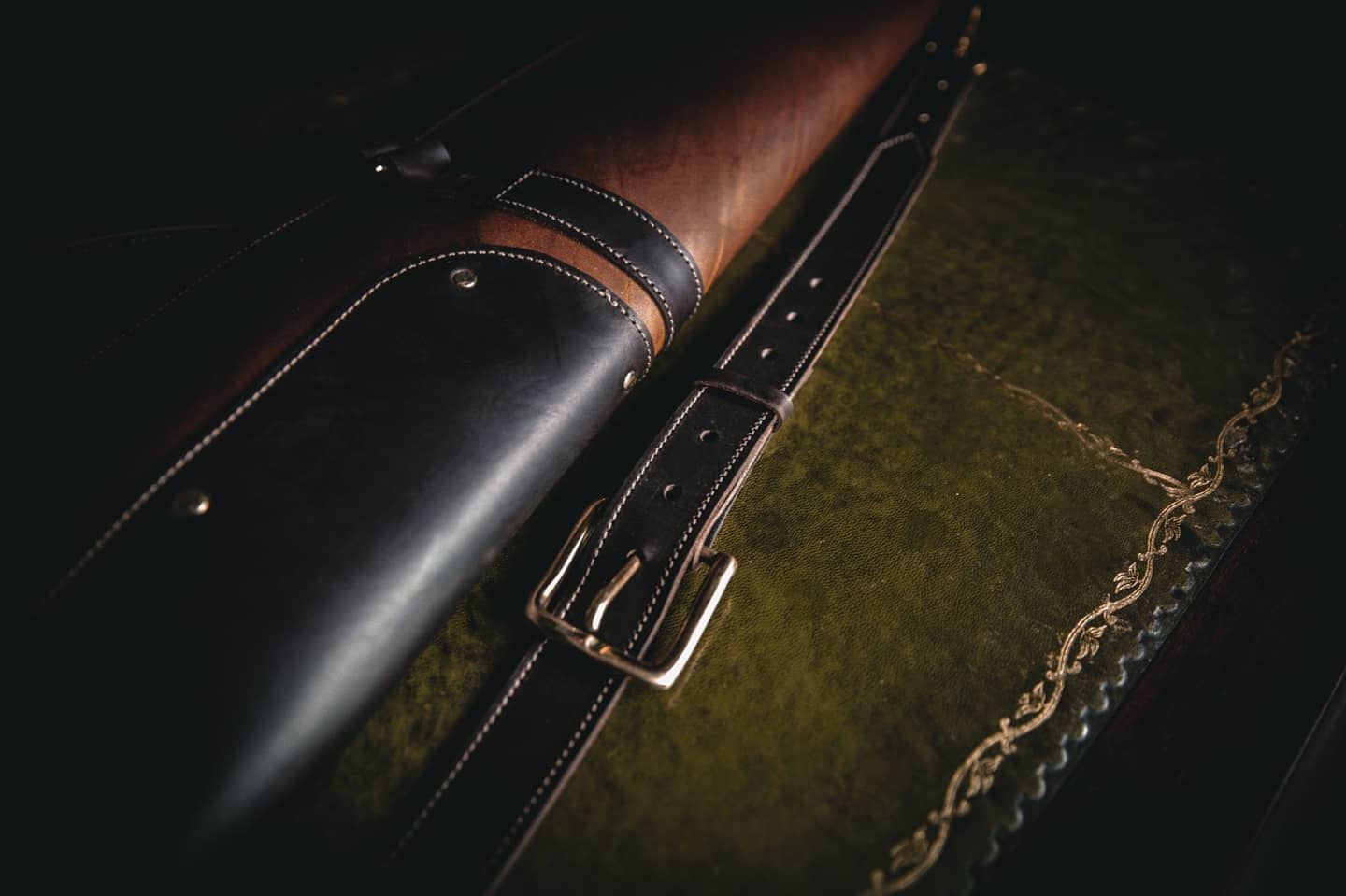 Bespoke Leather Shotgun Slips UK ›› Handmade by Coupland Leather ...